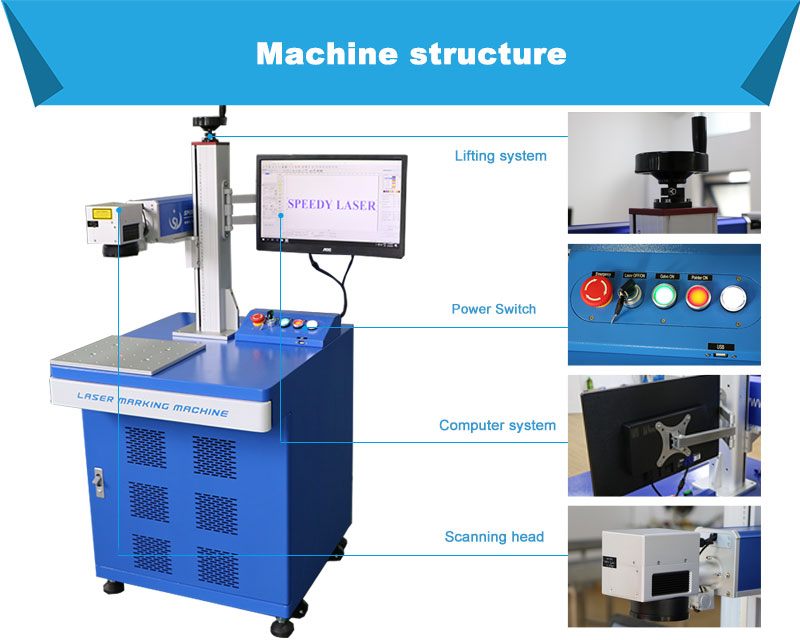 Desktop JPT 60W 100W Mopa laser marking from China manufacturer ...